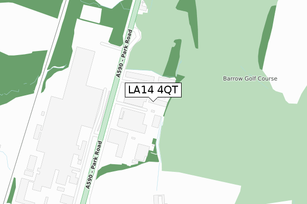 LA14 4QT maps, stats, and open data
