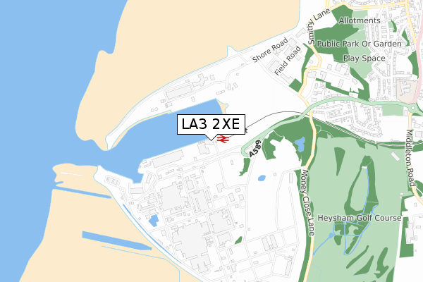 LA3 2XE maps, stats, and open data