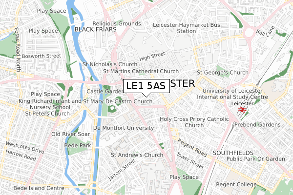 LE1 5AS maps, stats, and open data