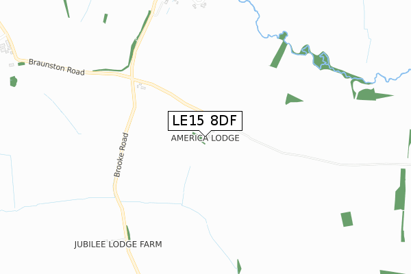 LE15 8DF maps, stats, and open data