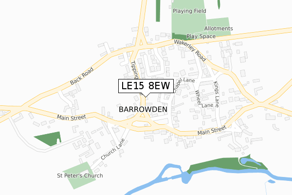 LE15 8EW maps, stats, and open data