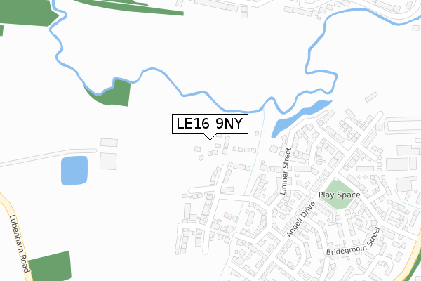 LE16 9NY maps, stats, and open data