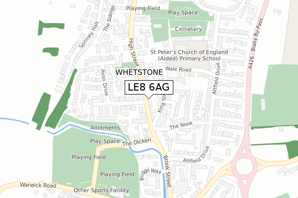 LE8 6AG maps, stats, and open data