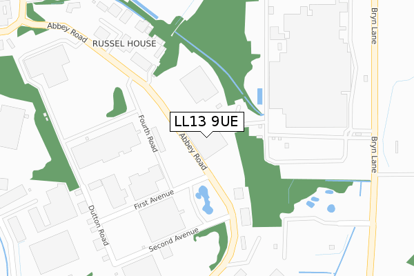 LL13 9UE maps, stats, and open data