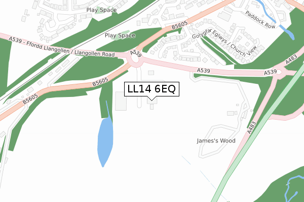 LL14 6EQ maps, stats, and open data