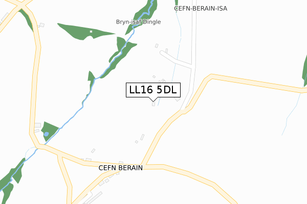 LL16 5DL maps, stats, and open data