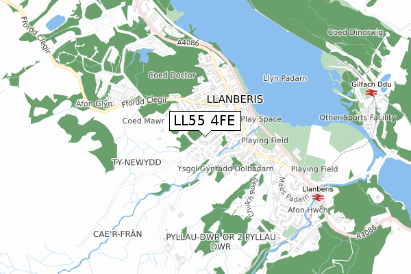 LL55 4FE maps, stats, and open data