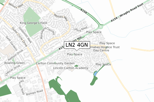 LN2 4GN maps, stats, and open data