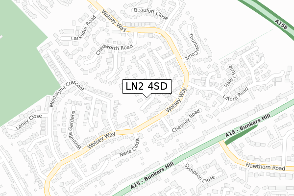 LN2 4SD maps, stats, and open data