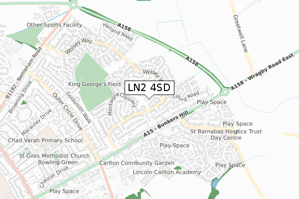 LN2 4SD maps, stats, and open data