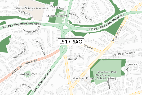 LS17 6AQ maps, stats, and open data