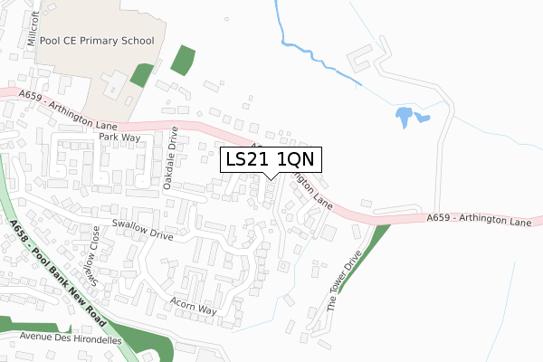 LS21 1QN maps, stats, and open data