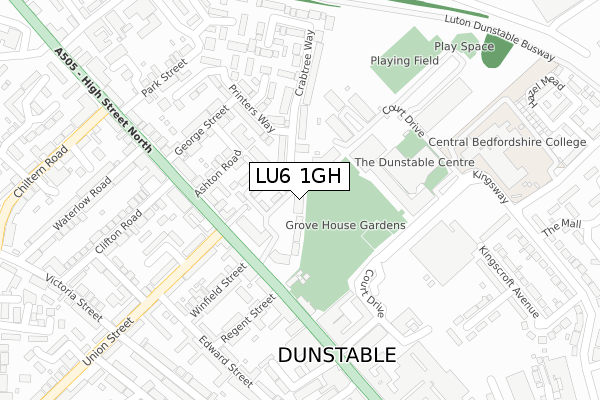 LU6 1GH maps, stats, and open data