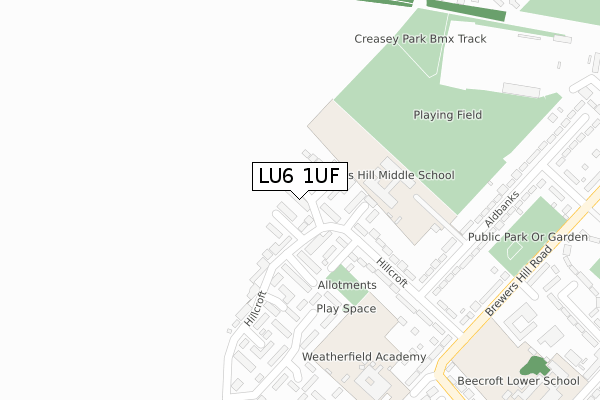 LU6 1UF maps, stats, and open data