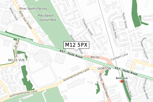 M12 5PX maps, stats, and open data