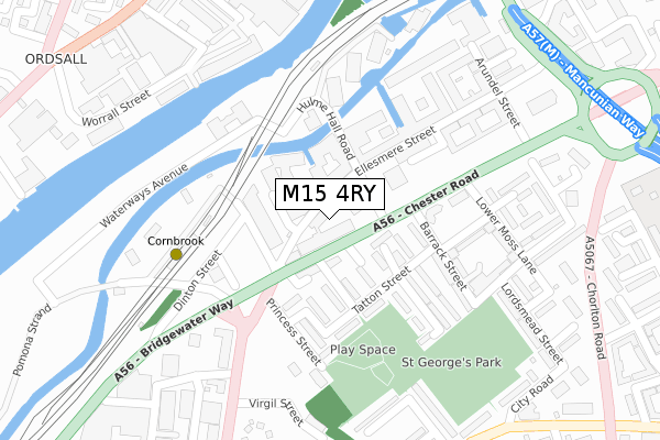 M15 4RY maps, stats, and open data