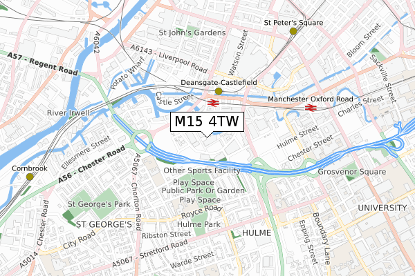 M15 4TW maps, stats, and open data