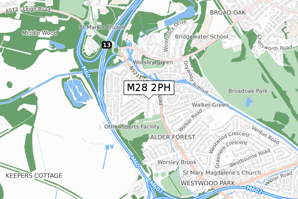 M28 2PH maps, stats, and open data
