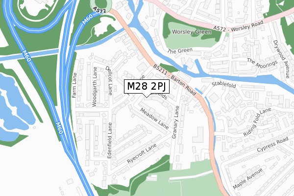 M28 2PJ maps, stats, and open data