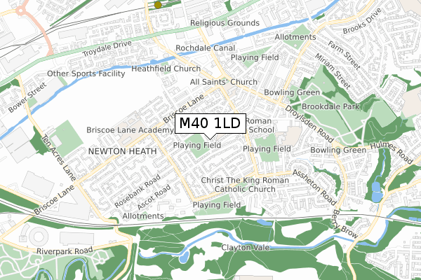 M40 1LD maps, stats, and open data