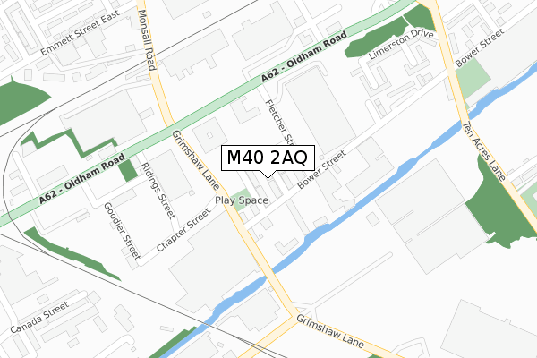 M40 2AQ maps, stats, and open data