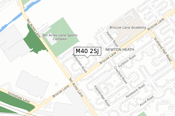M40 2SJ maps, stats, and open data