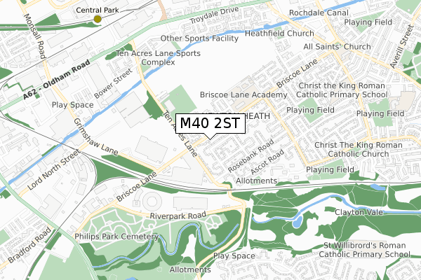 M40 2ST maps, stats, and open data