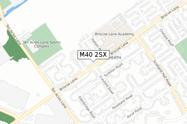M40 2SX maps, stats, and open data