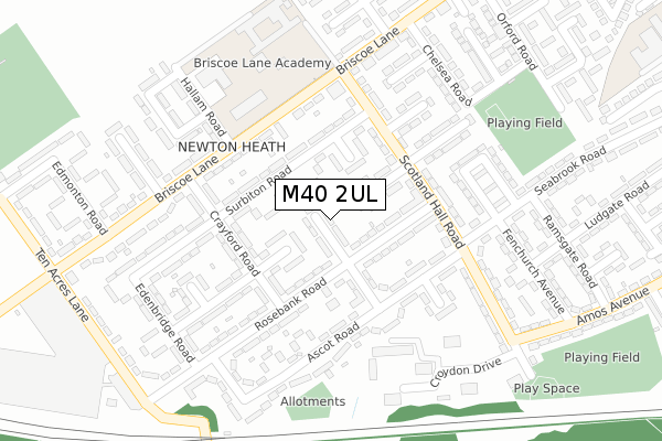 M40 2UL maps, stats, and open data