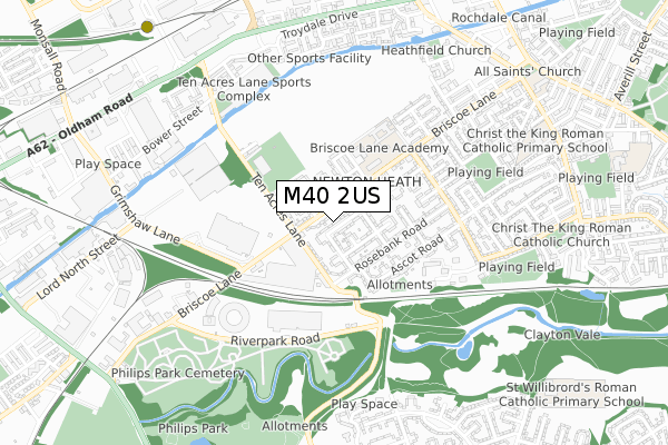 M40 2US maps, stats, and open data