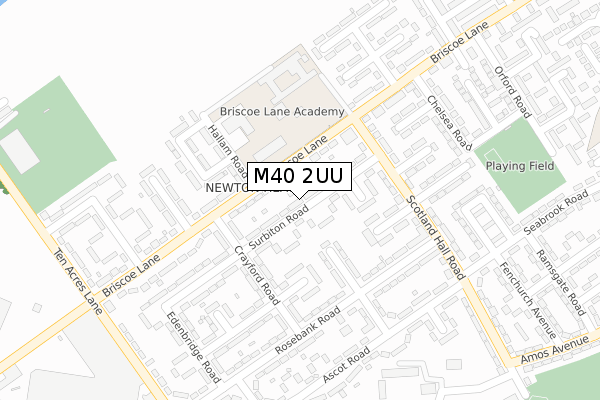 M40 2UU maps, stats, and open data