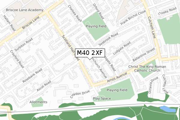 M40 2XF maps, stats, and open data