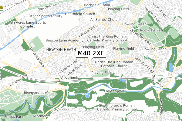 M40 2XF maps, stats, and open data