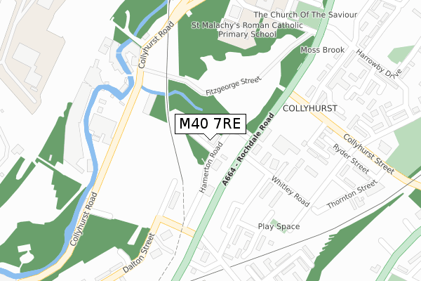 M40 7RE maps, stats, and open data