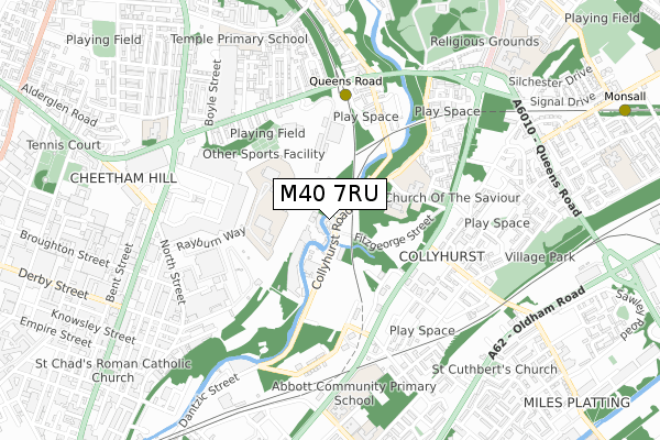 M40 7RU maps, stats, and open data