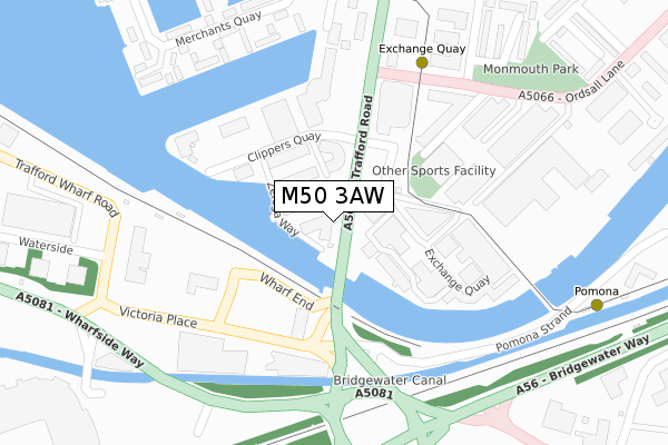 M50 3AW maps, stats, and open data