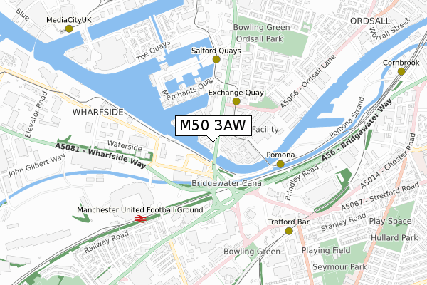 M50 3AW maps, stats, and open data