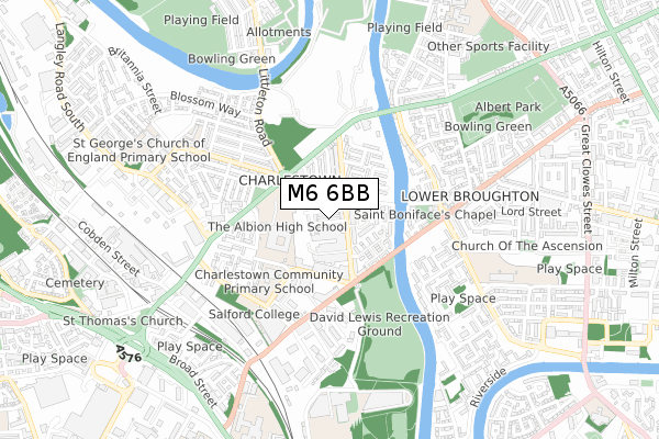 M6 6BB maps, stats, and open data