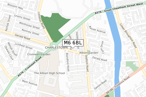 M6 6BL maps, stats, and open data
