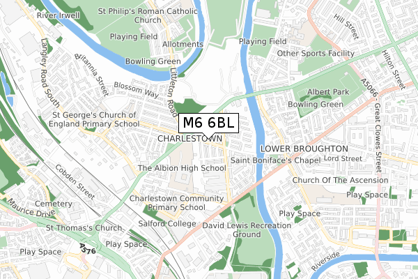 M6 6BL maps, stats, and open data