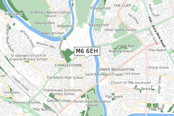 M6 6EH maps, stats, and open data