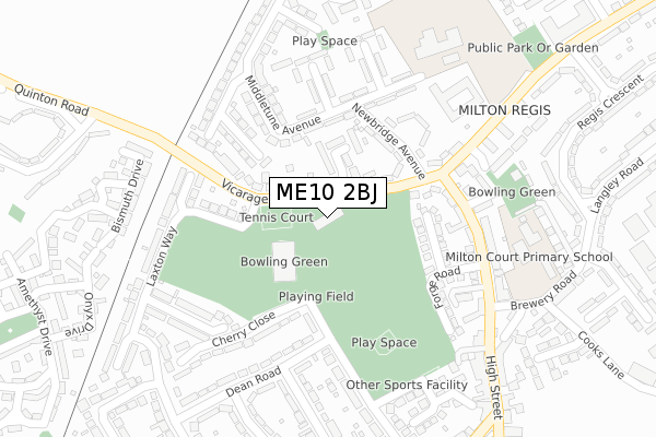 ME10 2BJ maps, stats, and open data