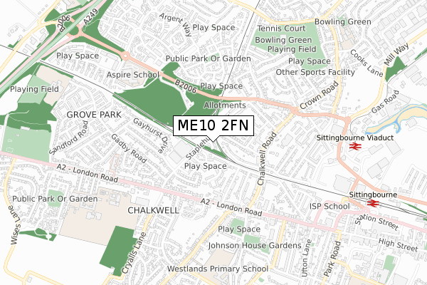 ME10 2FN maps, stats, and open data