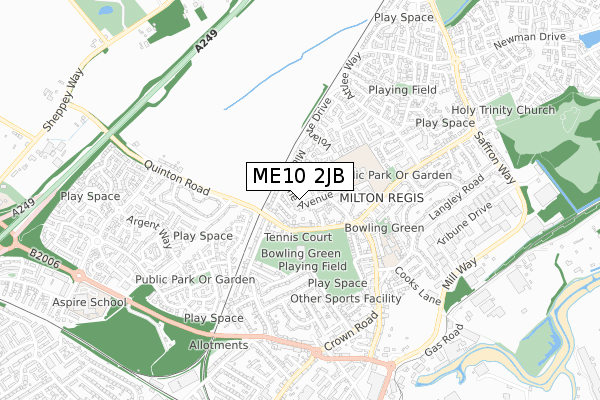 ME10 2JB maps, stats, and open data