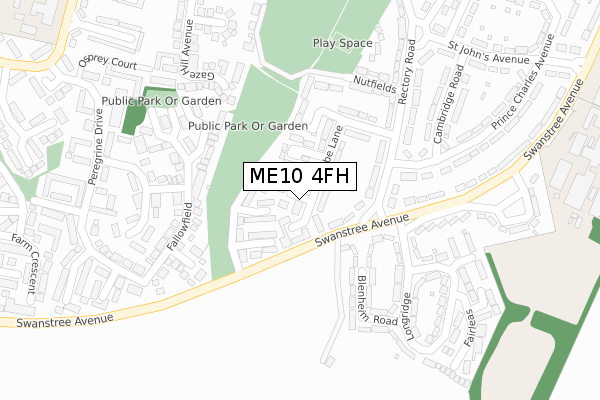 ME10 4FH maps, stats, and open data