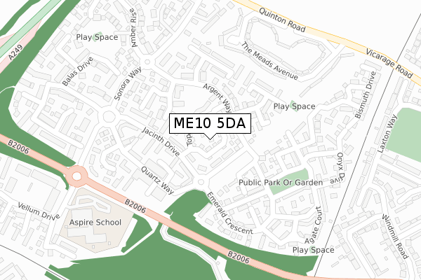 ME10 5DA maps, stats, and open data