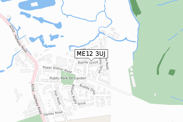 ME12 3UJ maps, stats, and open data