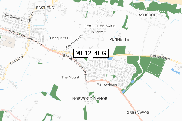 ME12 4EG maps, stats, and open data