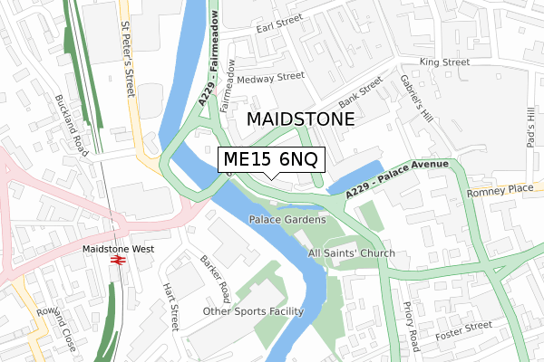 ME15 6NQ maps, stats, and open data