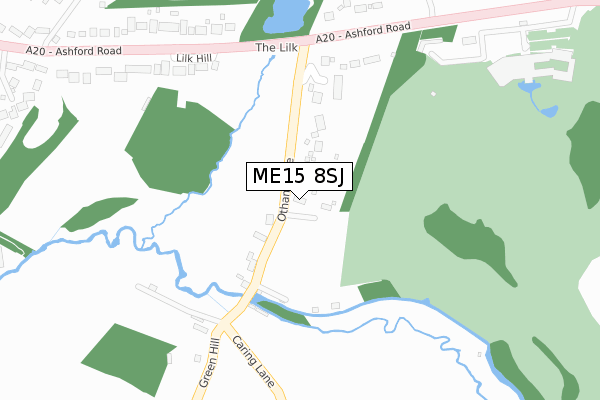 ME15 8SJ maps, stats, and open data